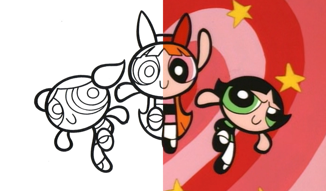 How They Designed the Powerpuff Girls
