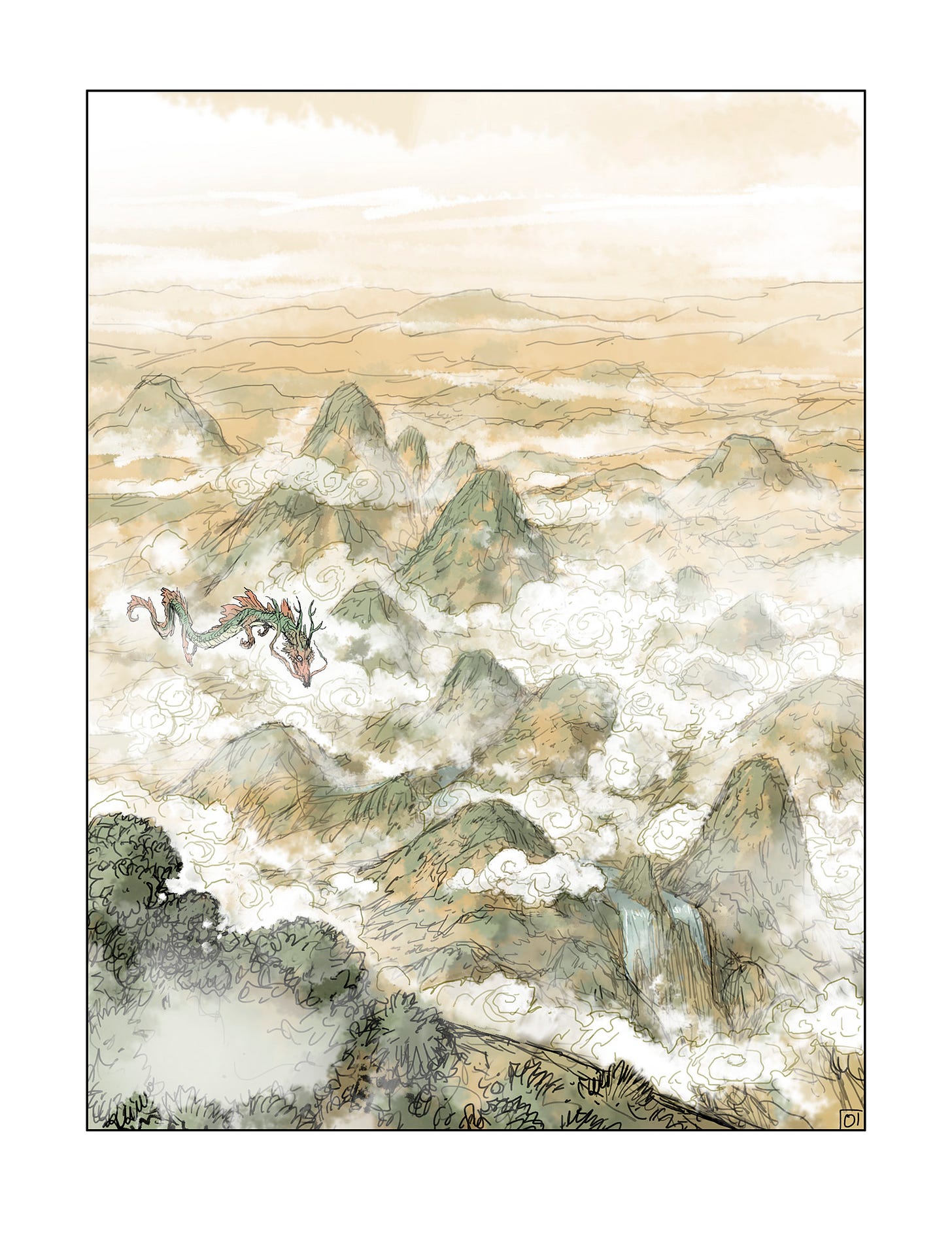 Comics Artopsy #8 - by Niko Henrichon - Exploding Giraffe