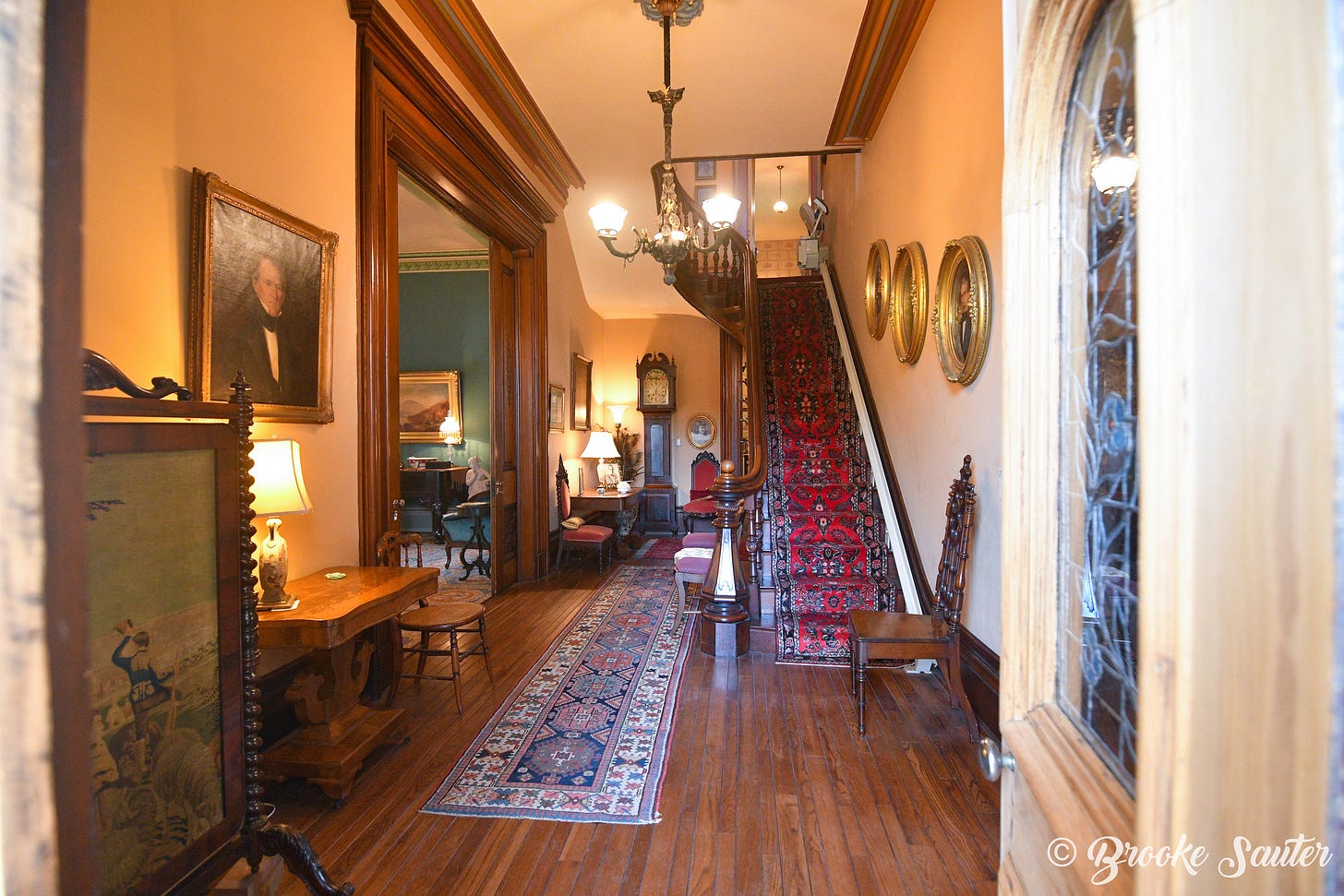 A look inside the historic Ball home on Ninth Street Hill