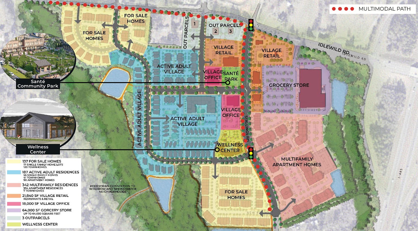 Matthews residents object to big development plans