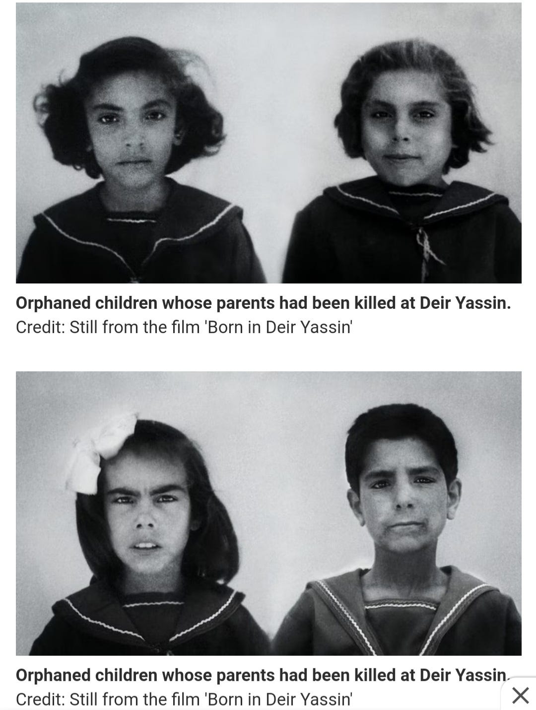 Deir Yassin massacre. - Musab’s Newsletter