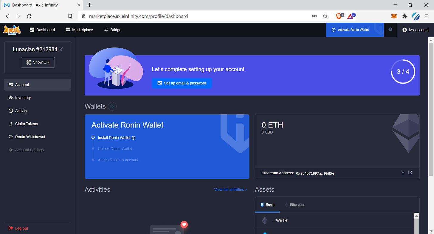 Axie Community Alpha: Getting Started! - by Axie Infinity