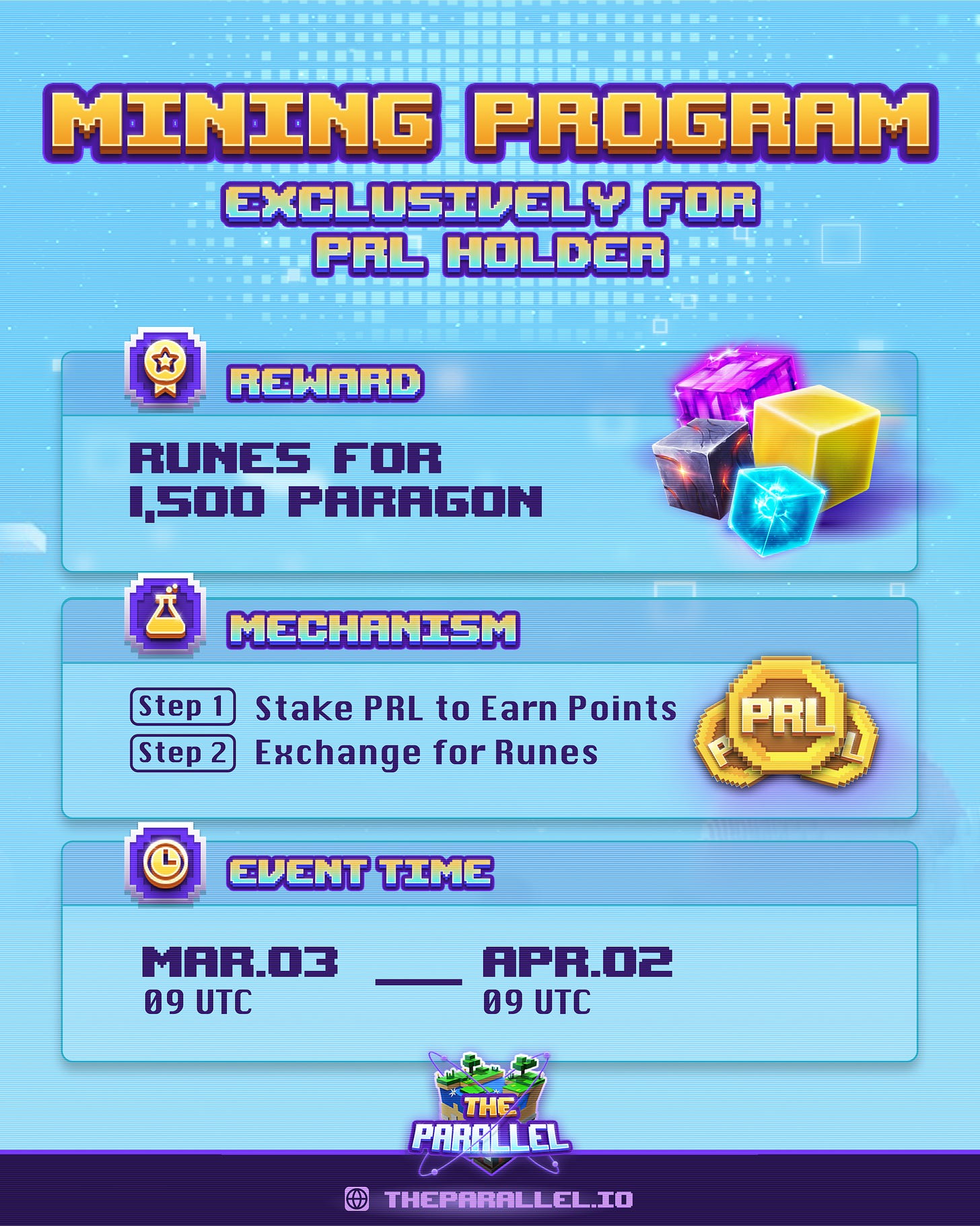 Countdown to Ascension: RUNE MINING PROGRAM