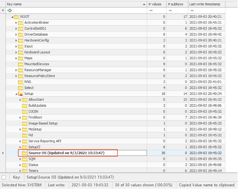Windows updates and anti-forensics (part 1, USB devices)