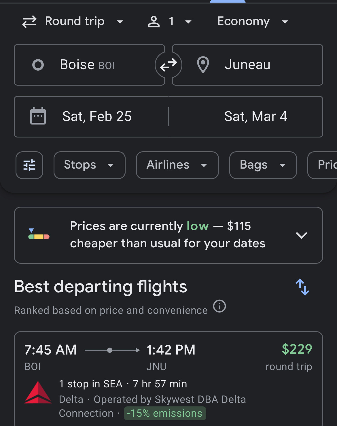 Mistake Fares (Error Fares) and Flash Sales Alerts