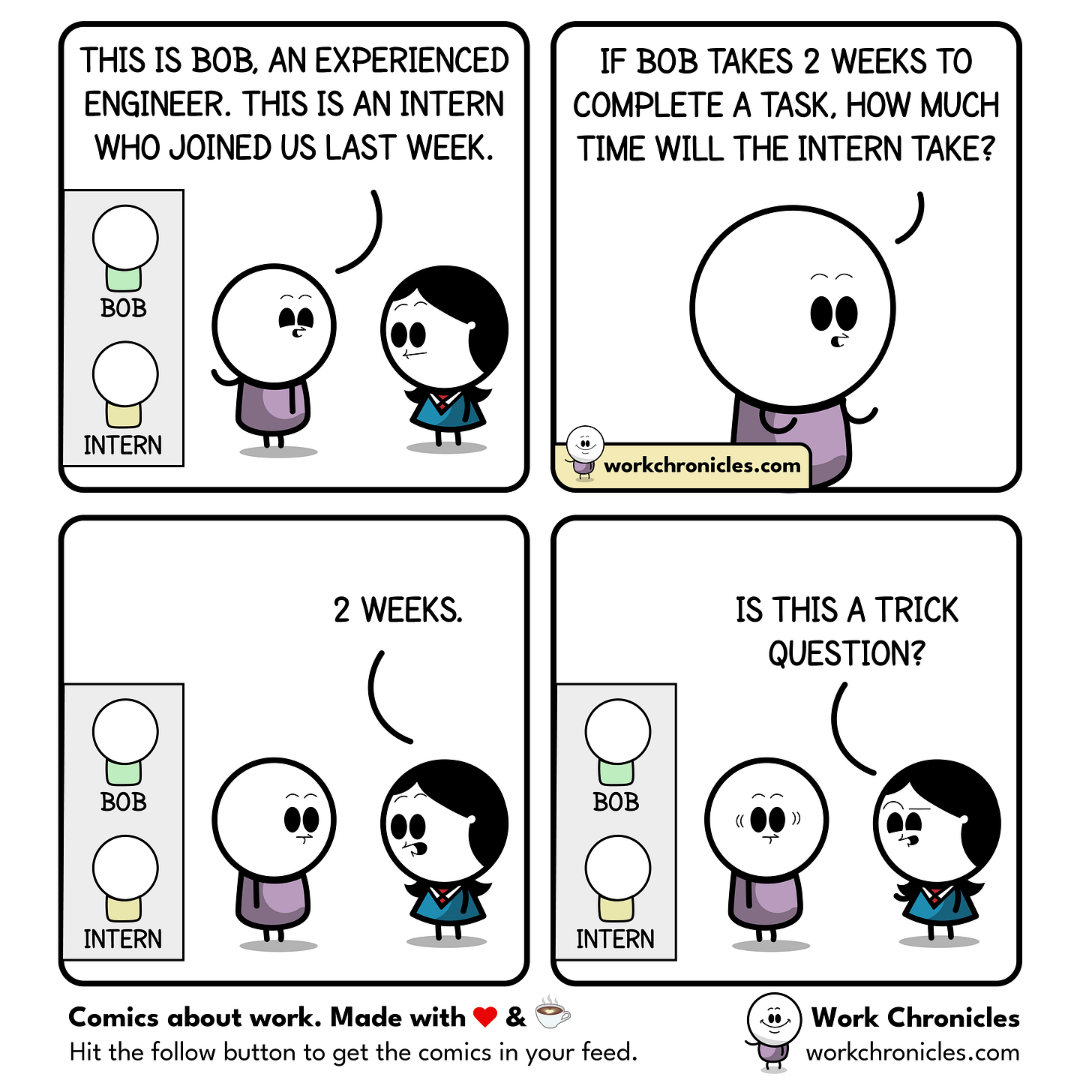 (comic) Pop Quiz - Work Chronicles