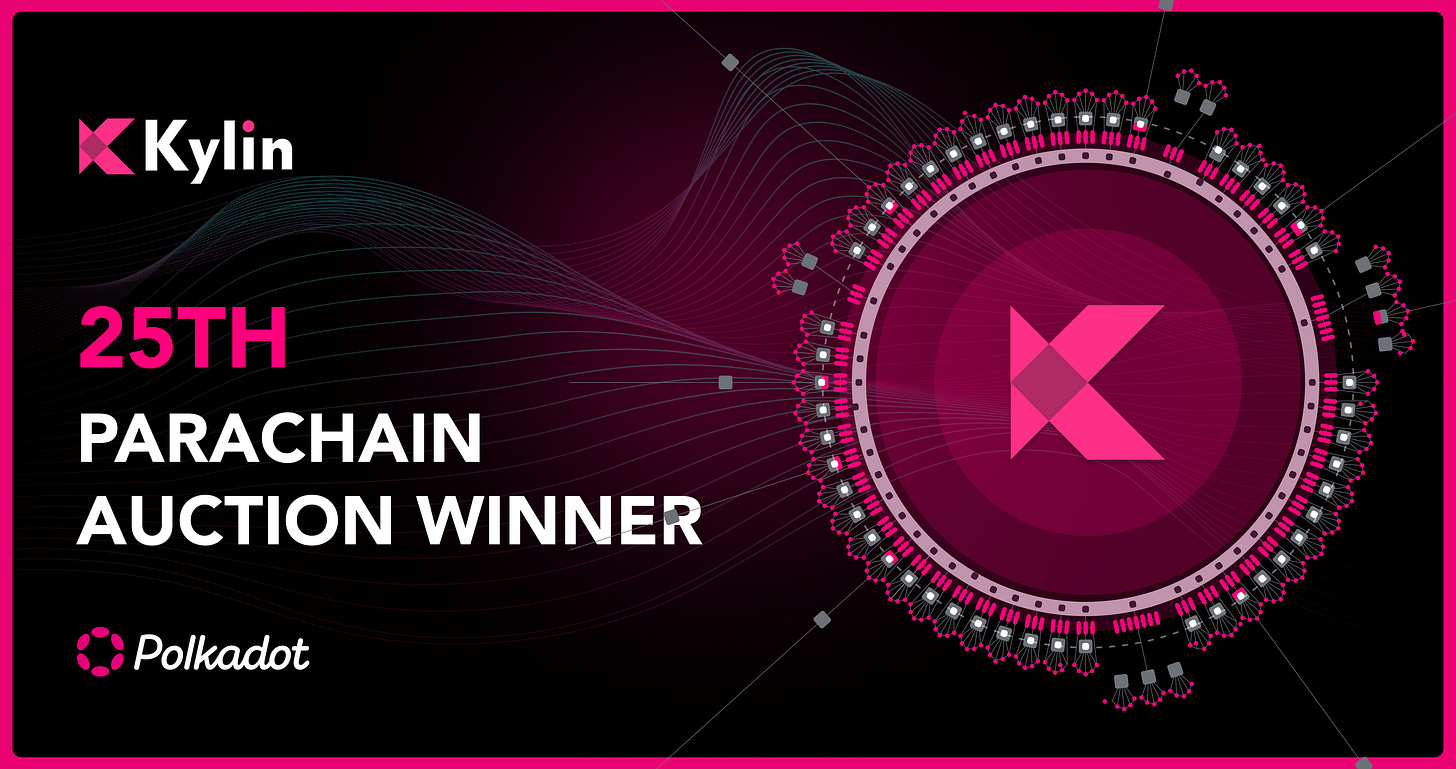 Kylin Network Wins Polkadot 25th Parachain Auction!