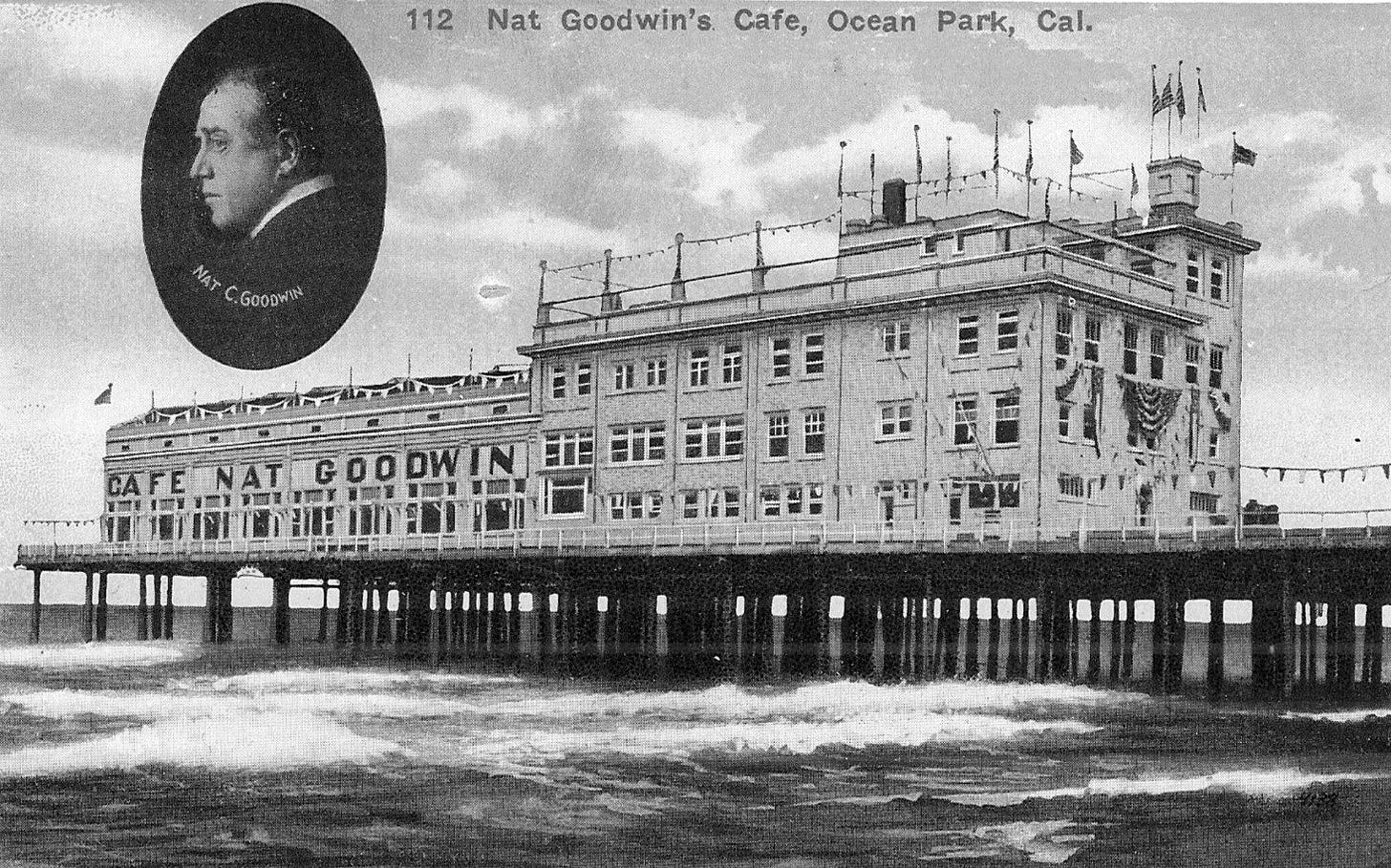 Nat Goodwin’s Café Bristol Pier - by Mark Gorman