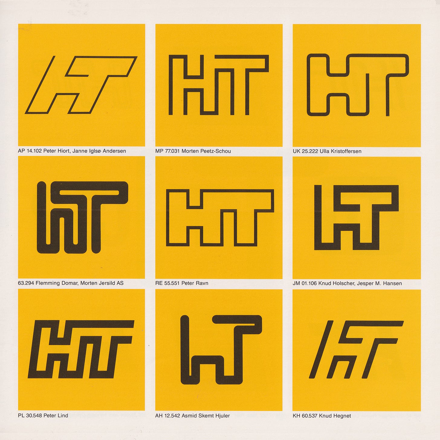 Discovered! The story of Copenhagen's regional transport logo – Logo ...