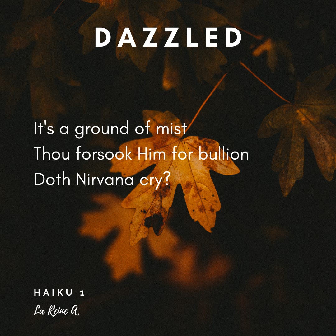 Haiku 1: Dazzled - MiLK MIND
