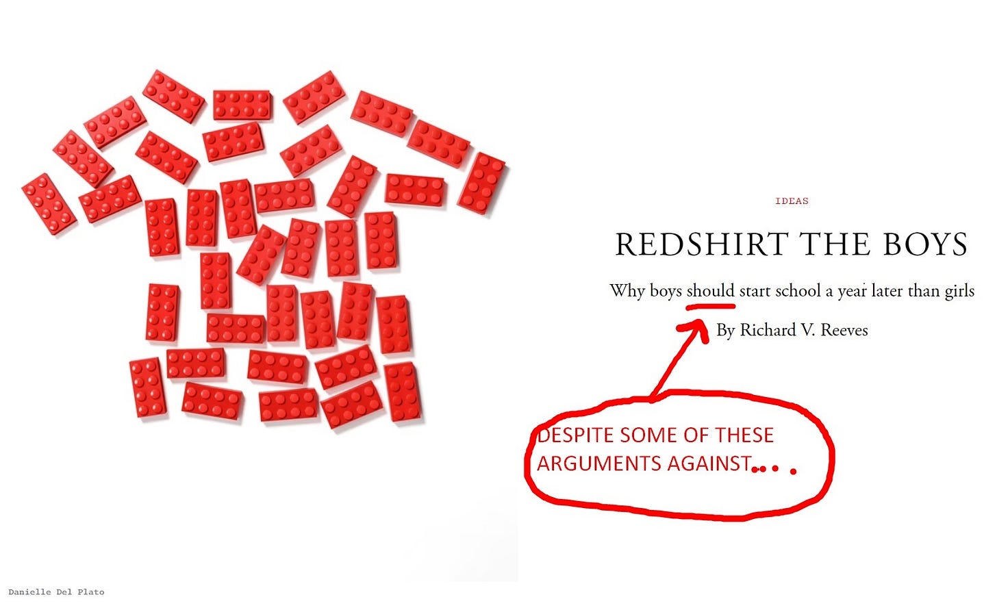 Why not redshirt the boys? - by Richard V Reeves