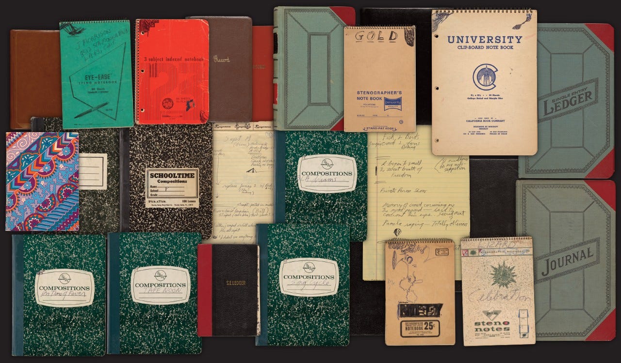 Re-Noted: Jim Morrison's Poetry Notes - by Jillian Hess