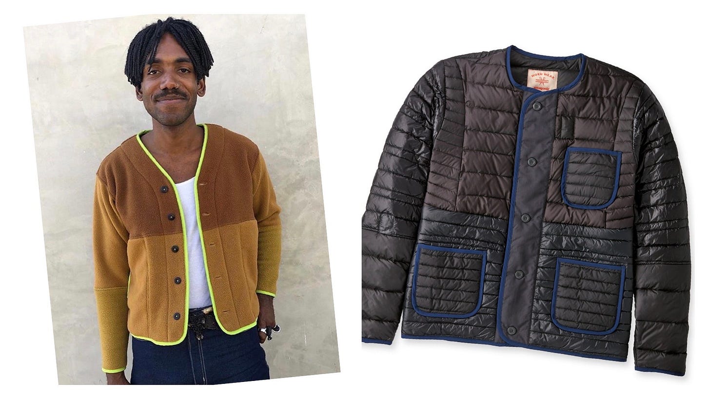 ♻️ Dope windbreakers made from parachutes, ♻️ fire home-jawns made from ...