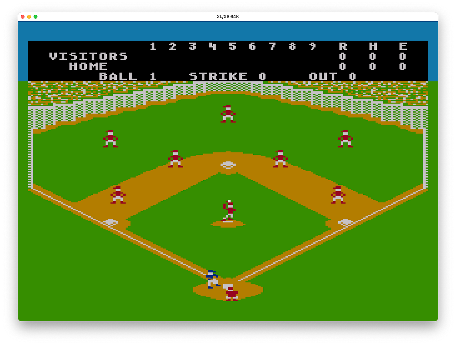 8-bit Baseball Games - by Paul Lefebvre