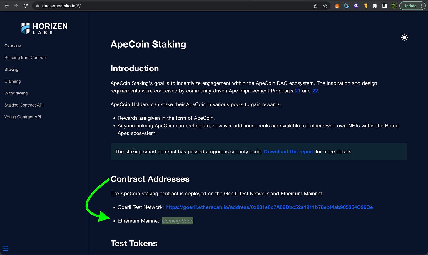 Complete Guide to ApeCoin Staking