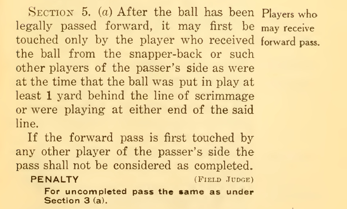 Terminology... Pass, Forward Pass, Complete, Uncomplete, Incomplete ...