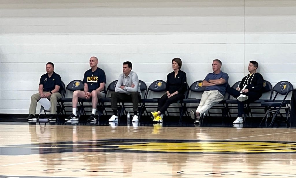 Larry Bird no longer has an active role with the Indiana Pacers
