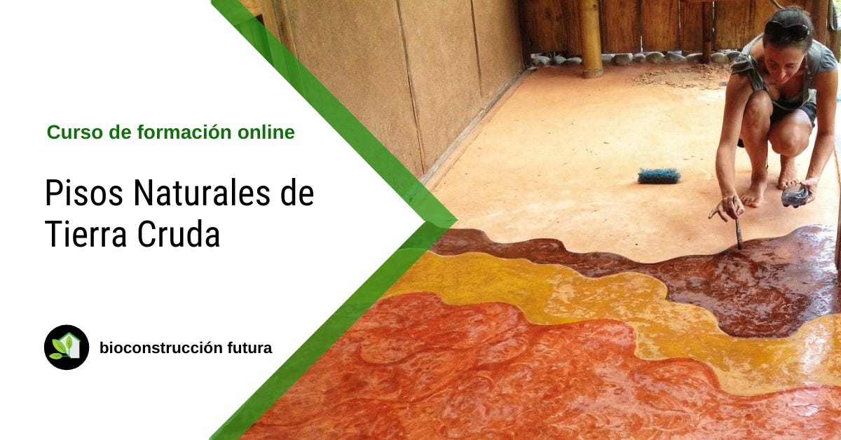 #61 Cómo construir pisos naturales de tierra cruda paso a paso