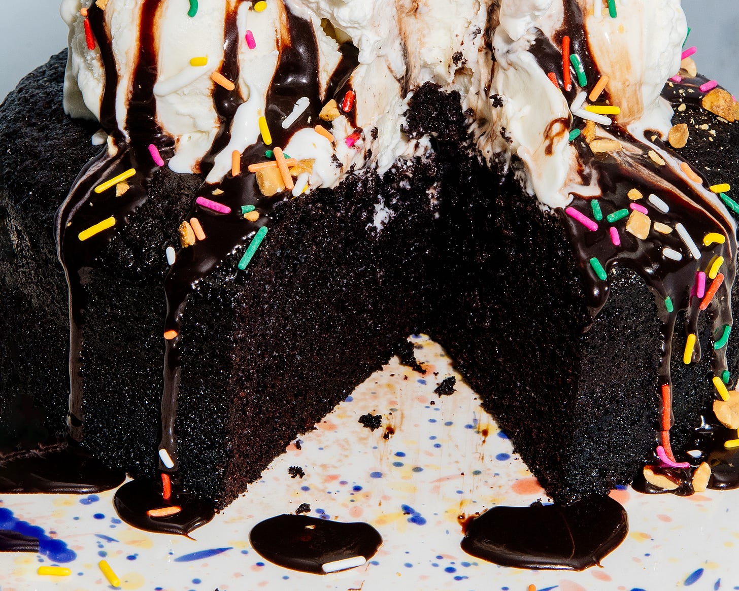 Hot Fudge Sundae Cake: A Piece of Cake #30 - by Bill Clark