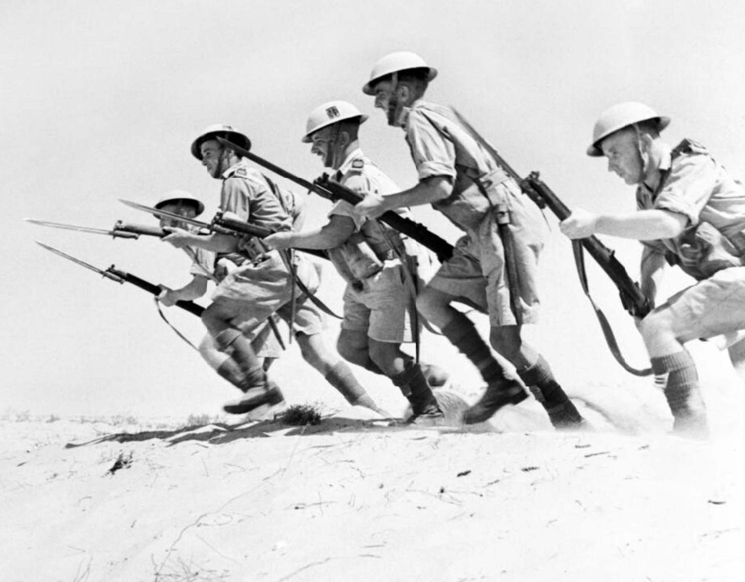 Montgomery prepares to attack - by Martin Cherrett