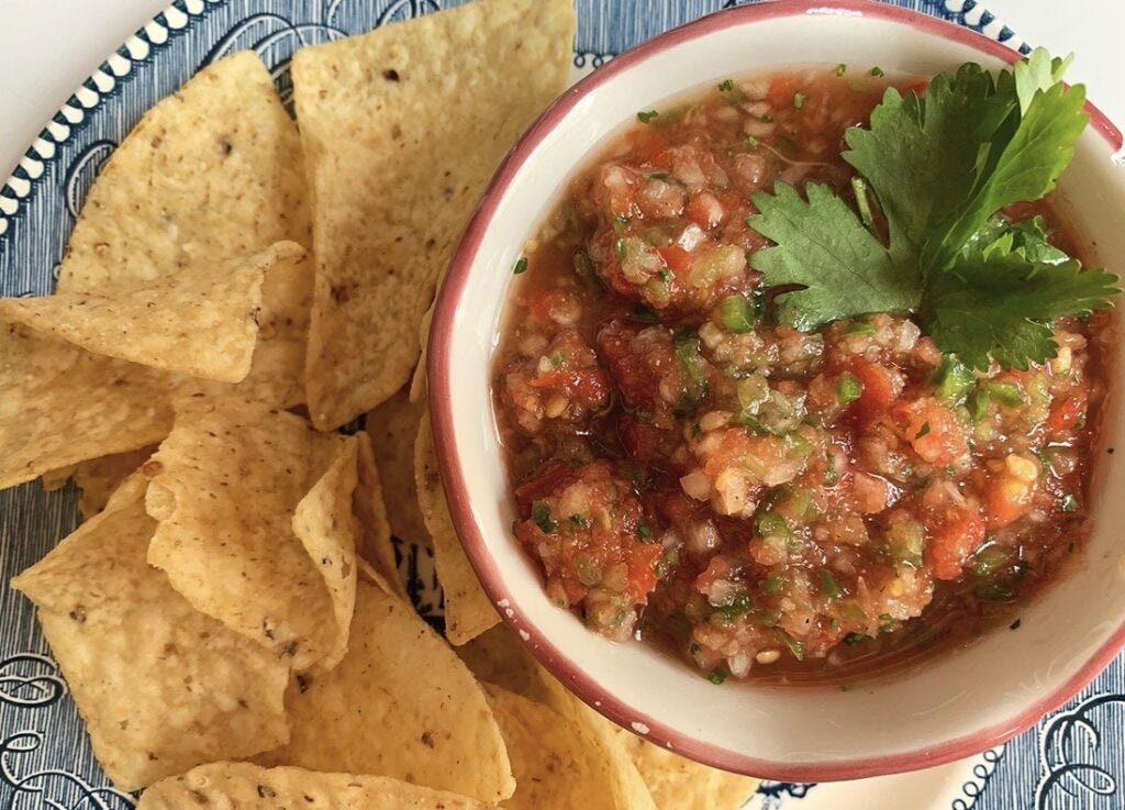 Garden Salsa - by Emilee Wright - Darling South Kitchen
