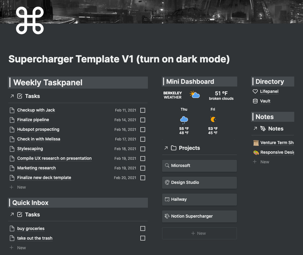 All-in-one Notion System - by Brendan Shih