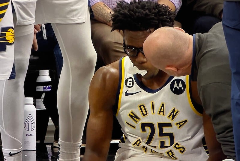 Bennedict Mathurin earns conference Rookie of the Month honors in his ...