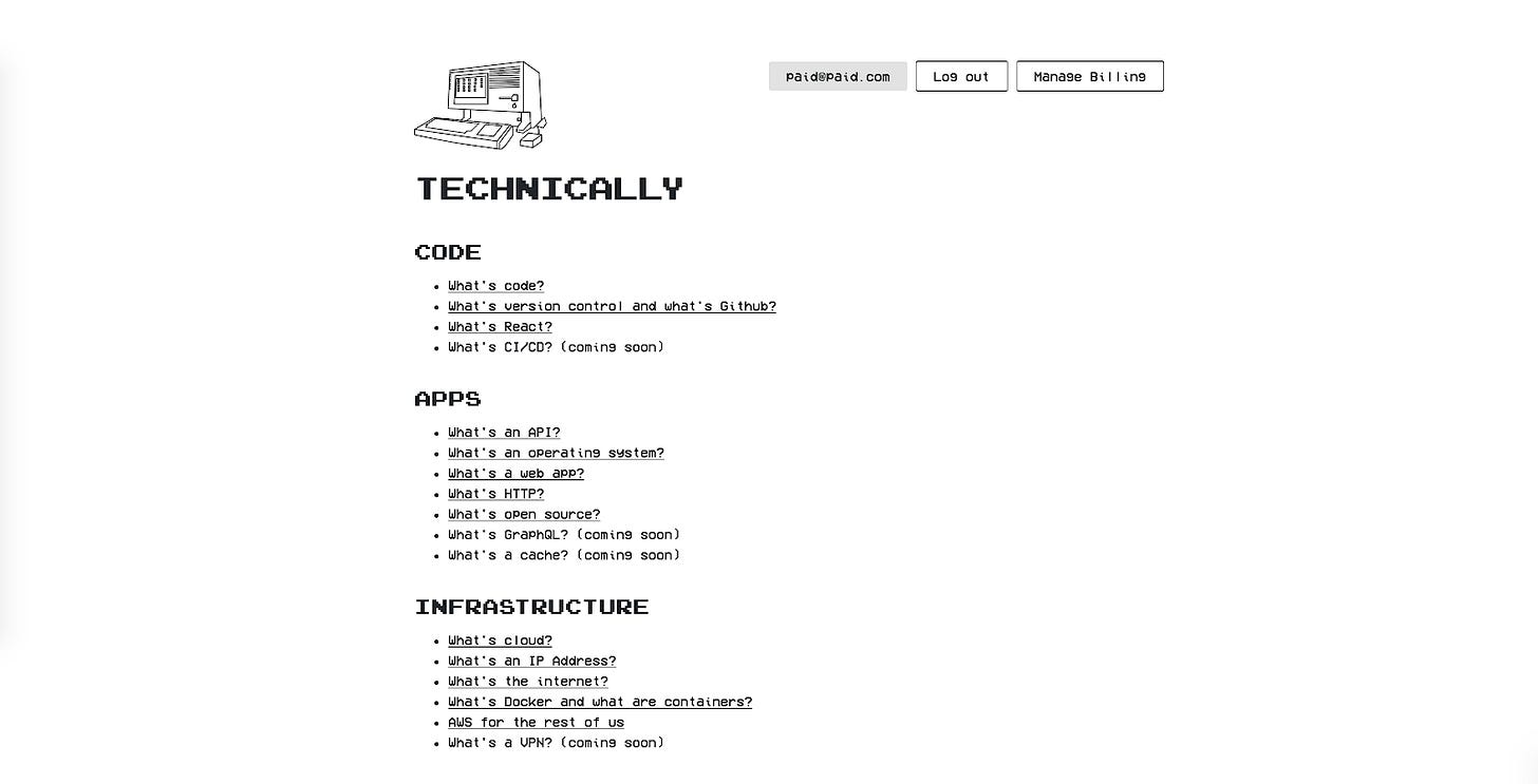 I built a (basic) Substack clone in a month - by Justin