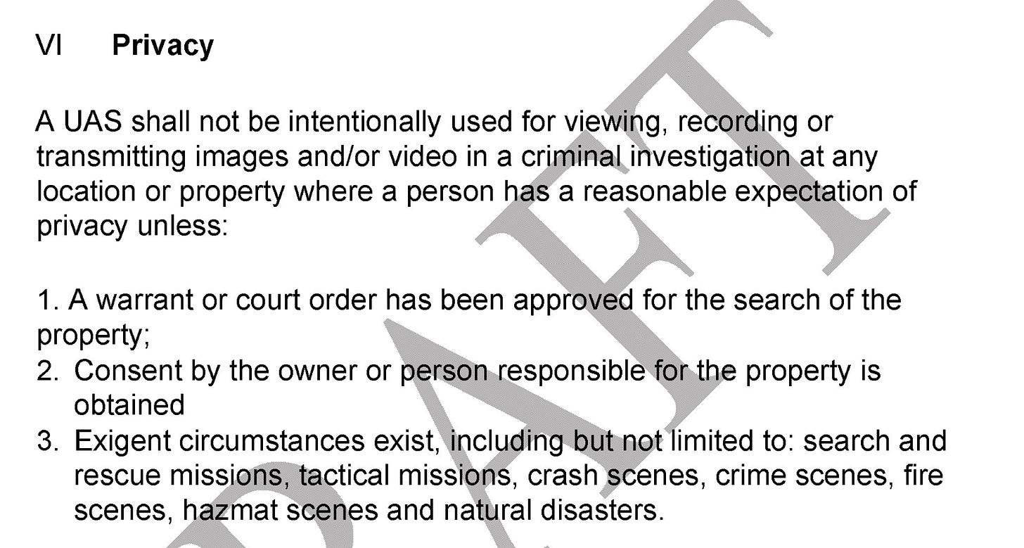 Exigent circumstances - by Bill Shaner