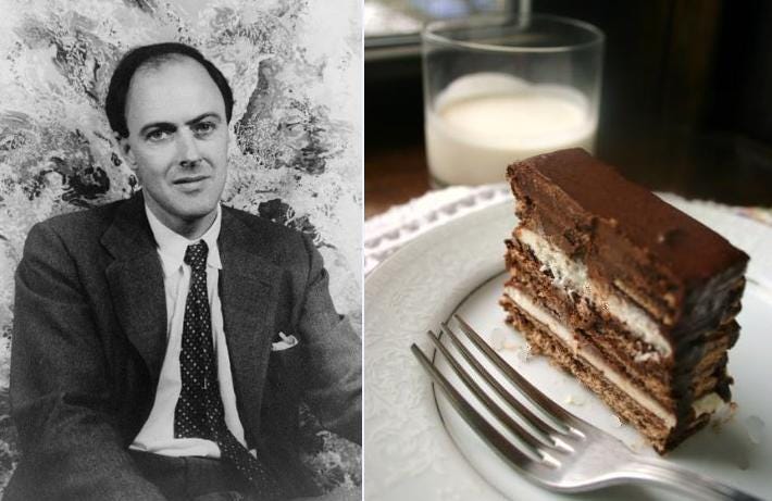 Roald Dahl: Frozen Homemade Kit-Kat Cake - by Nicole