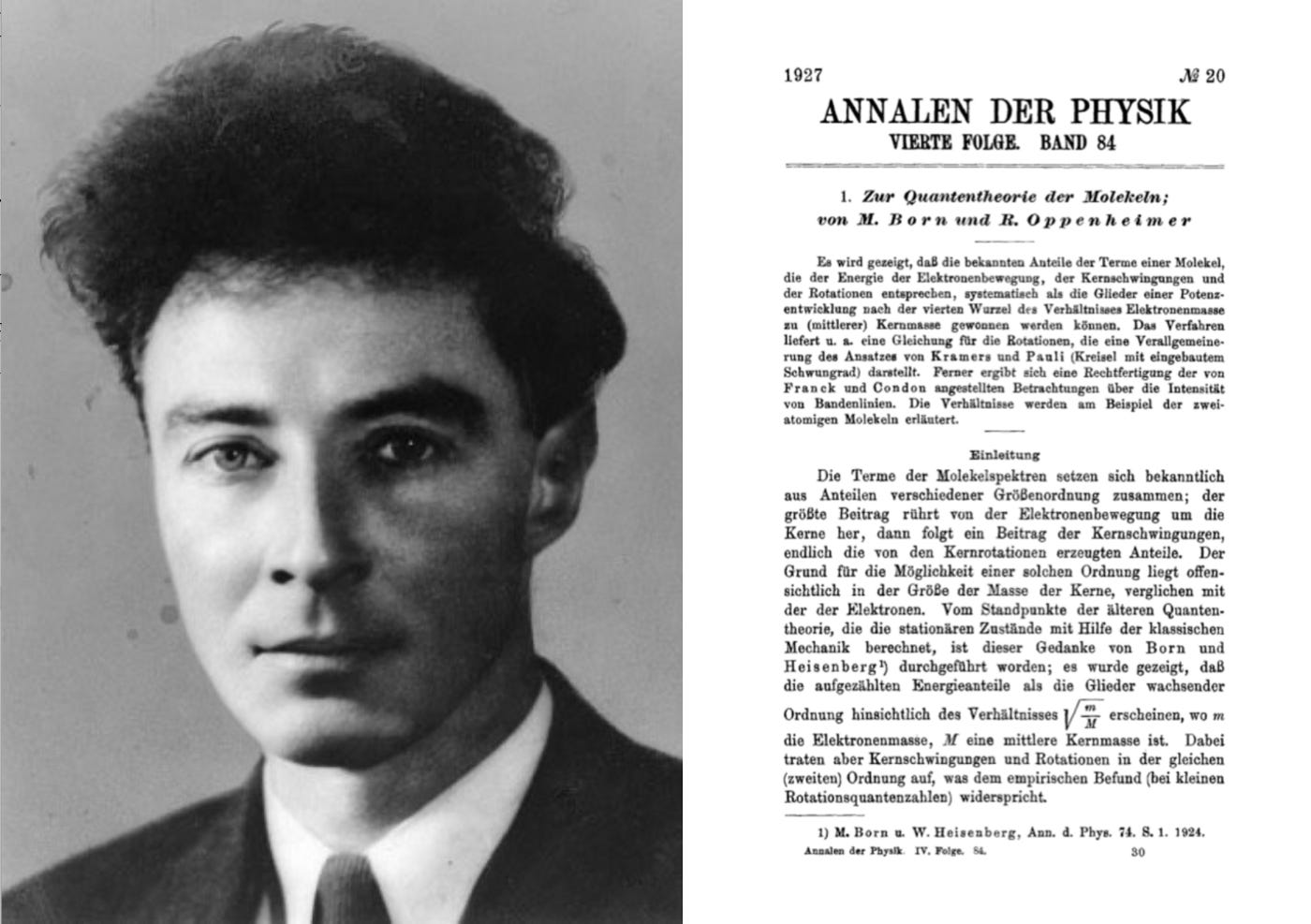 The Eccentricities of J. Robert Oppenheimer