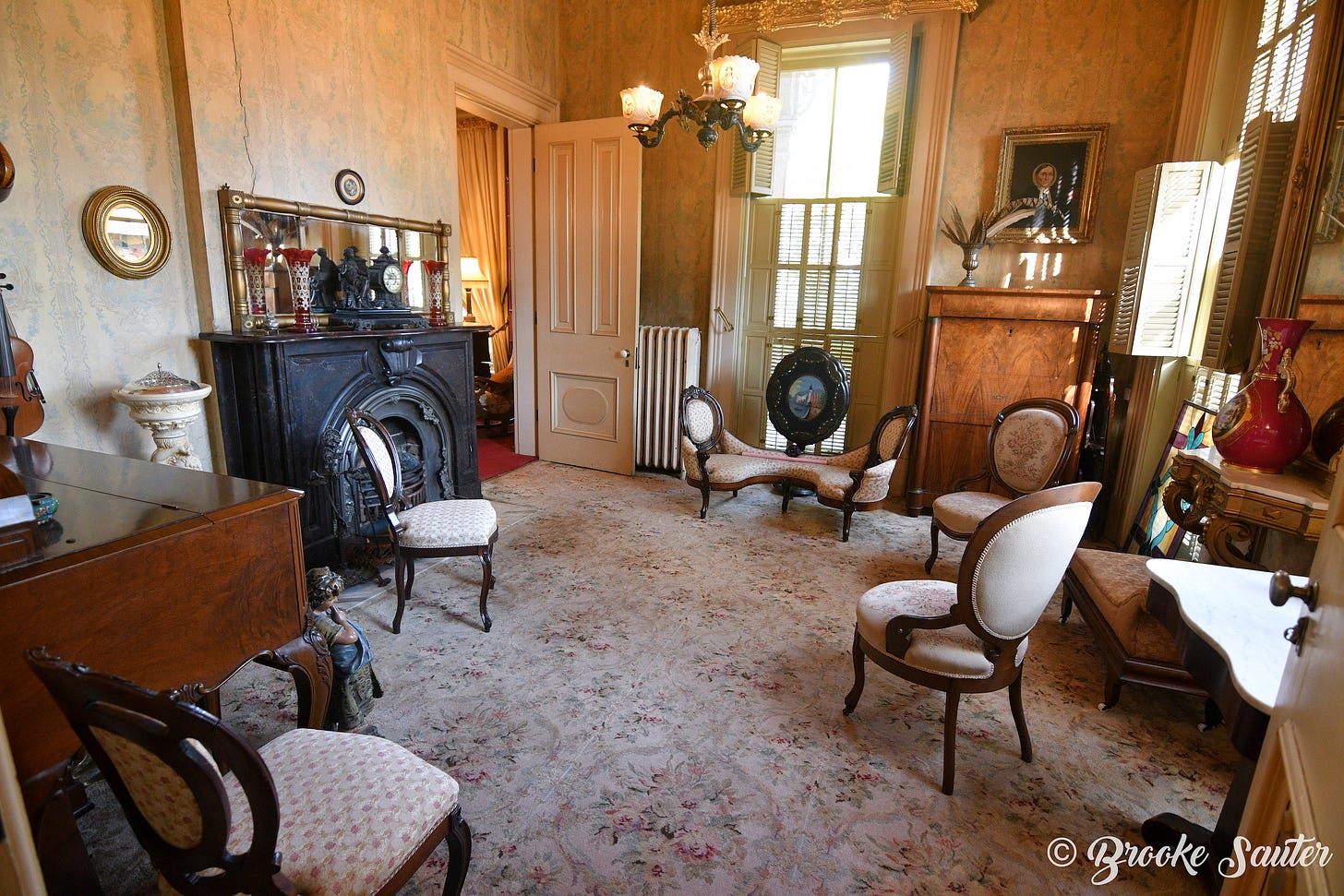 A look inside the historic Ball home on Ninth Street Hill