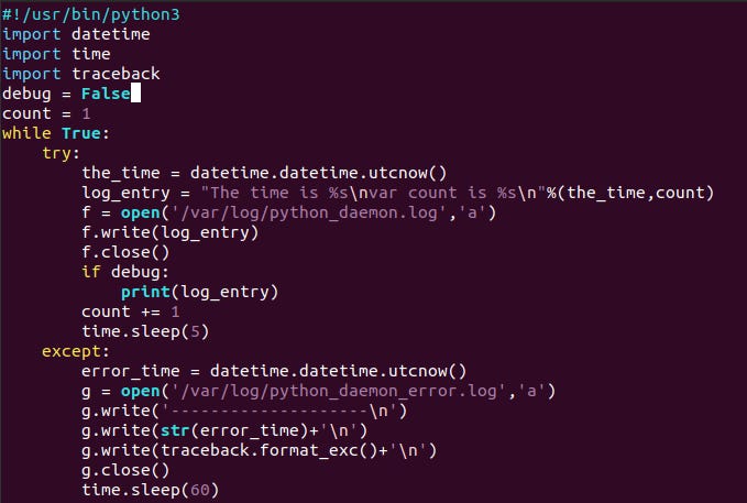 Making Daemons with Python - by BowTiedCyber