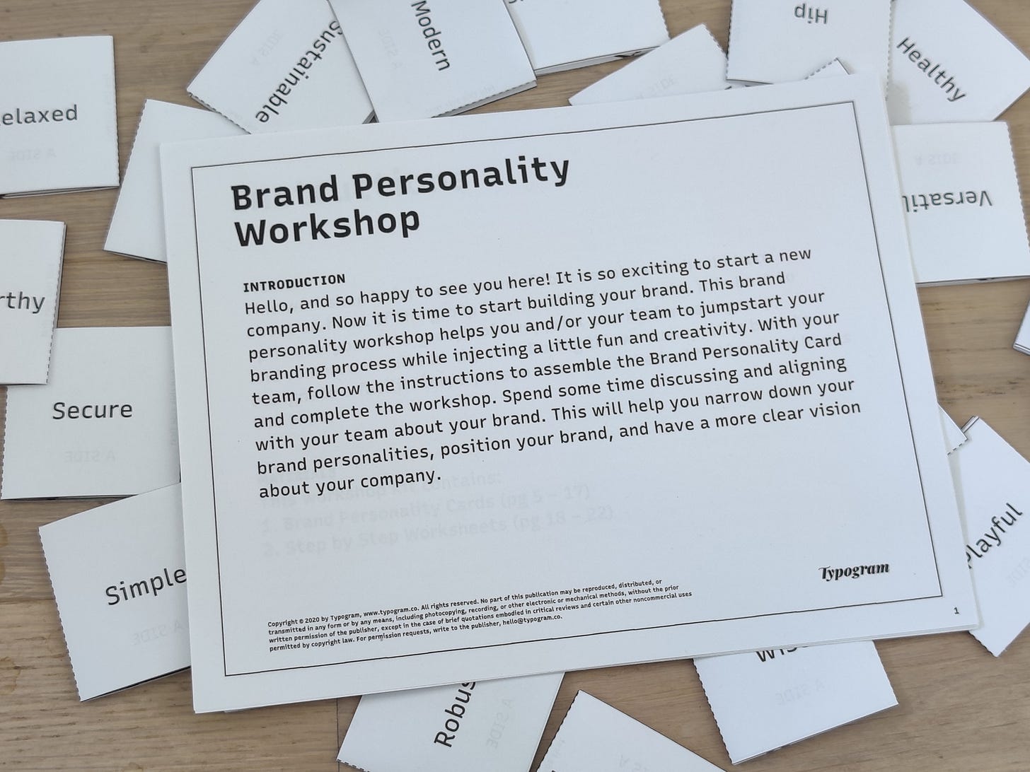 Brand Personality Workshop