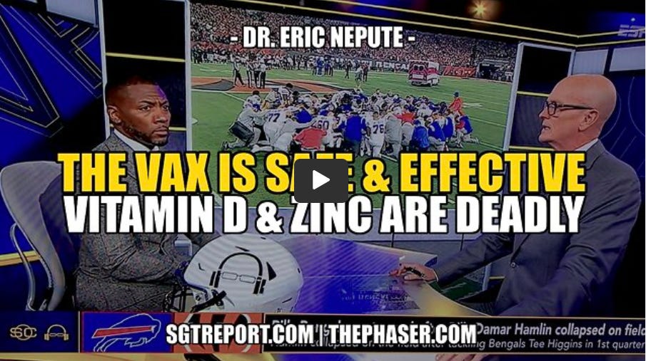THE VAX IS SAFE & EFFECTIVE. VITAMIN D & ZINC ARE DEADLY — DR. ERIC ...