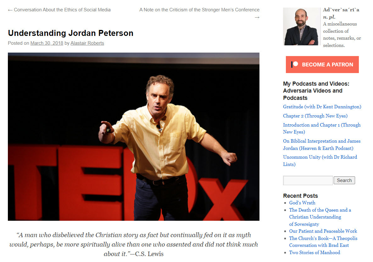 Jordan Peterson Does It Again - Paul VanderKlay