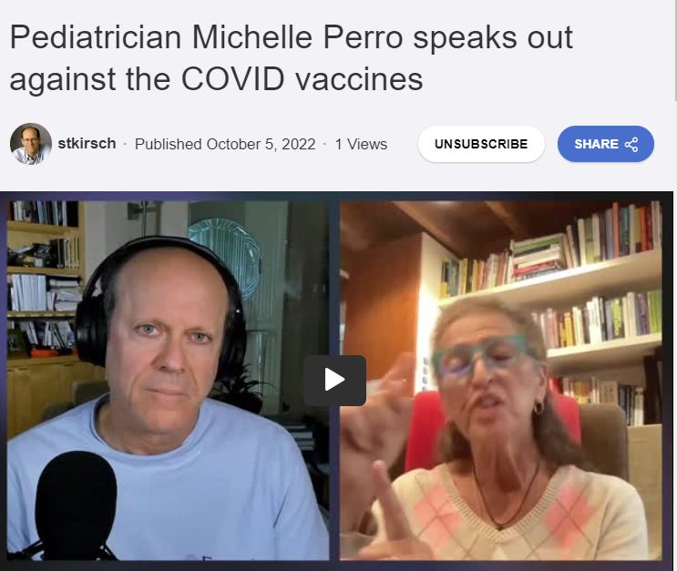 Pediatrician Michelle Perro speaks out against the COVID vaccines