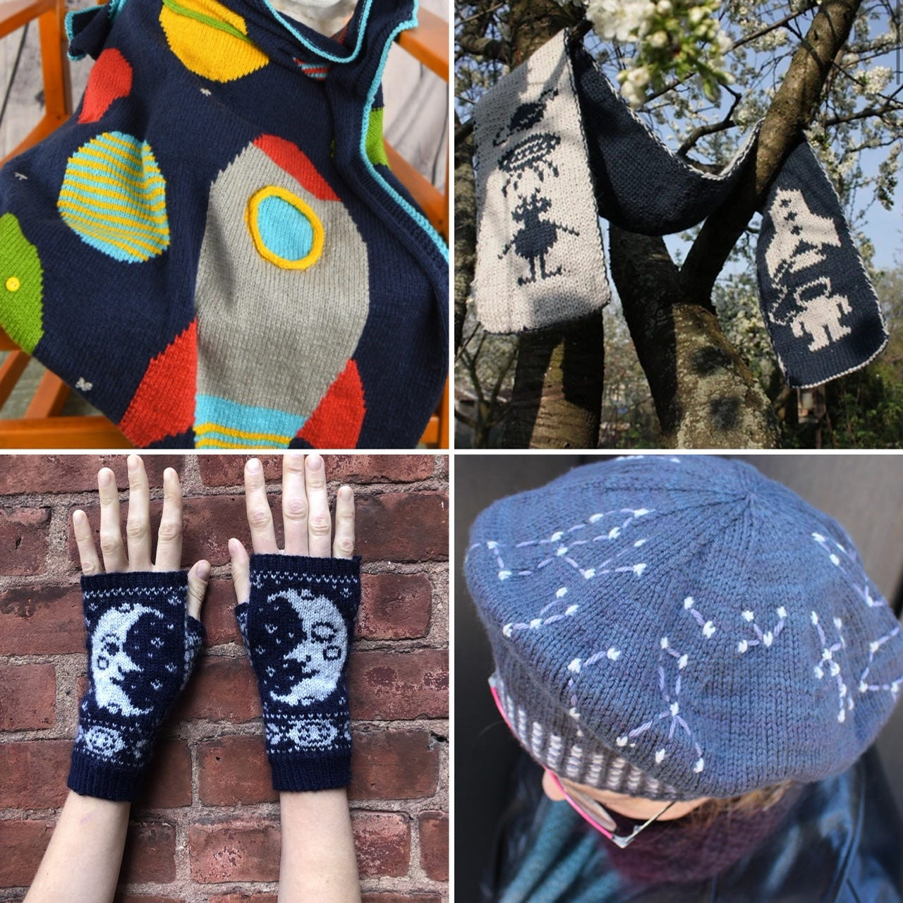 Celestial Season: Free Knitting + Crochet Patterns