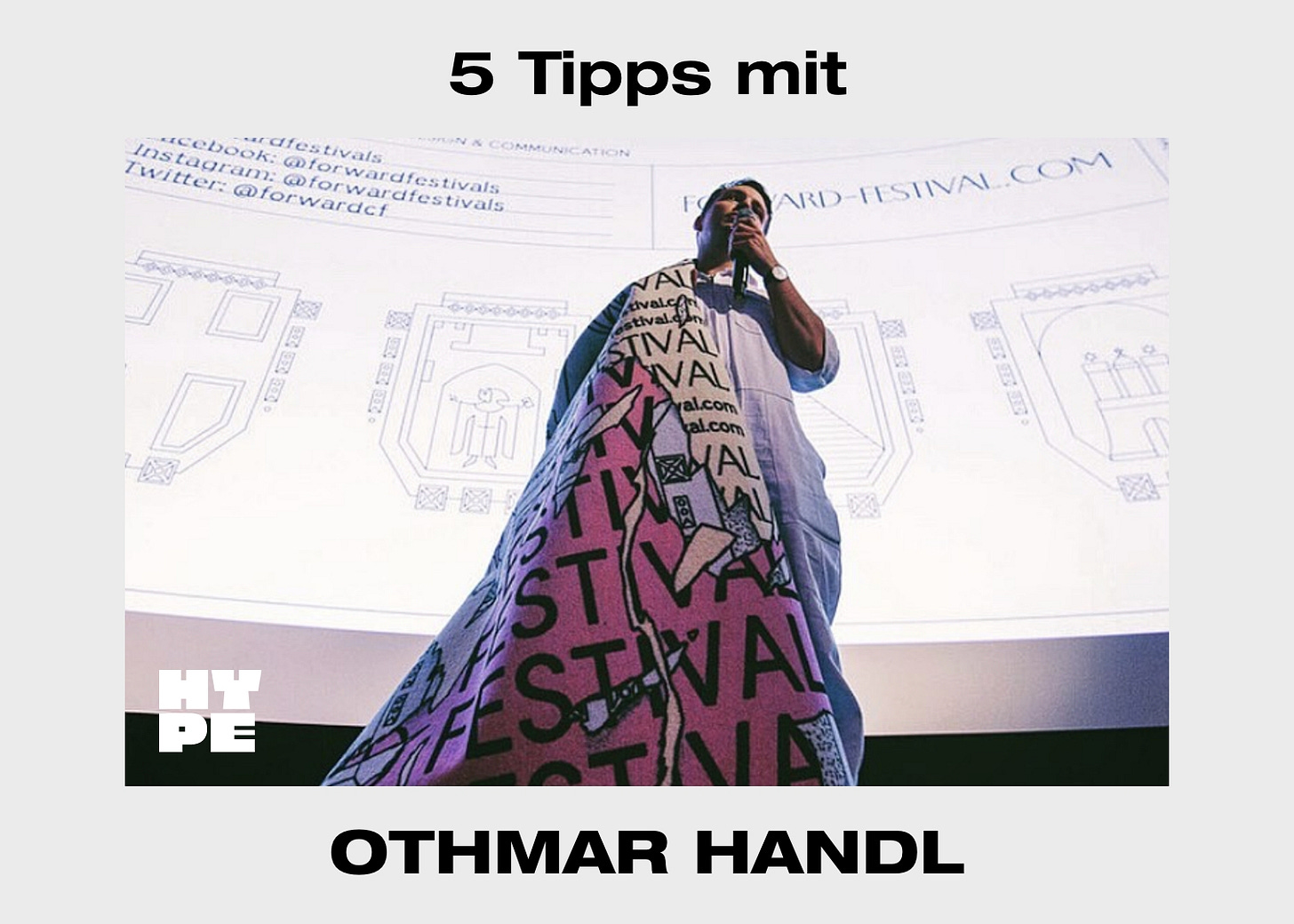 ⓹ Tipps mit Othmar Handl (Forward Festival) - by Sven Saro