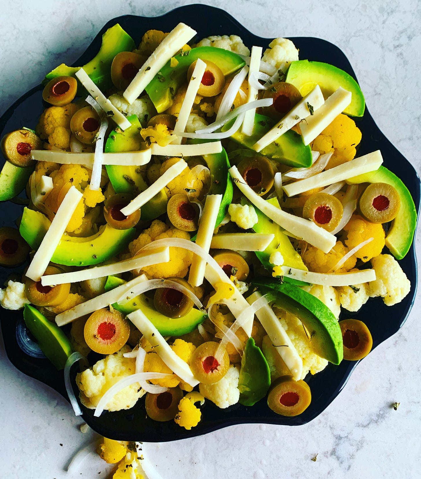 Hola! Another Ensalada Mexicana - by emily nunn