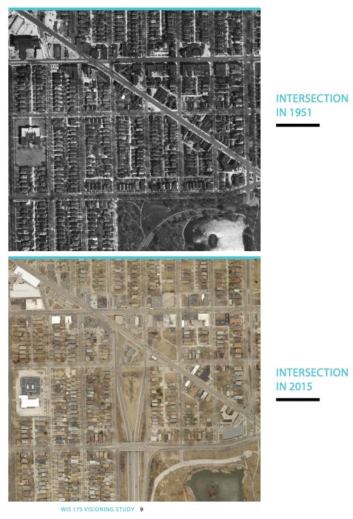 Tear Down the Stadium Freeway in Milwaukee - by Dan Shafer
