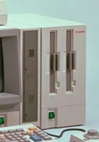 1982's Canon AS-100 Computer Workstation - by Bryan Lunduke