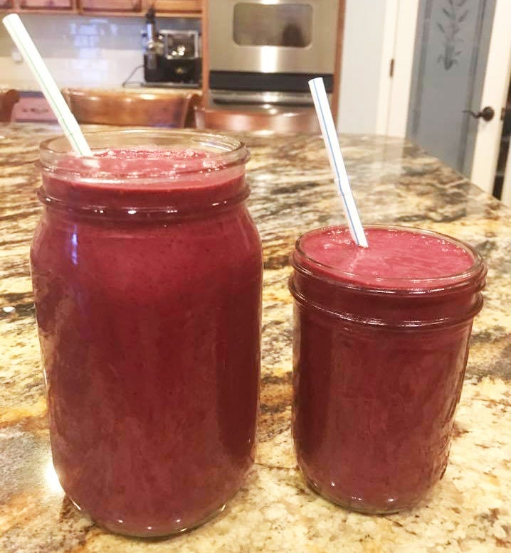 The Hot Pink Breakfast Smoothie!