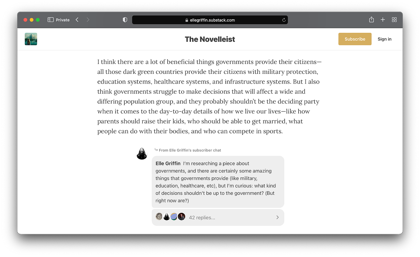 How to invite subscribers to join your chat - On Substack