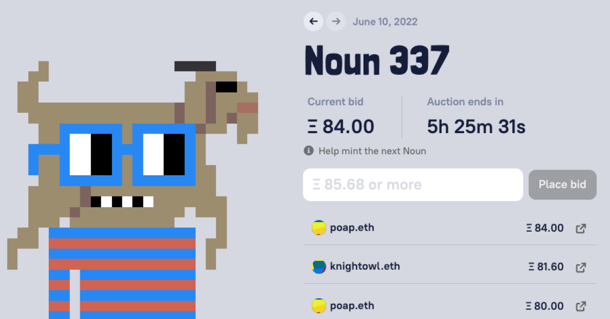 Nouns: How One NFT Every Day Forever Built a $34M Brand