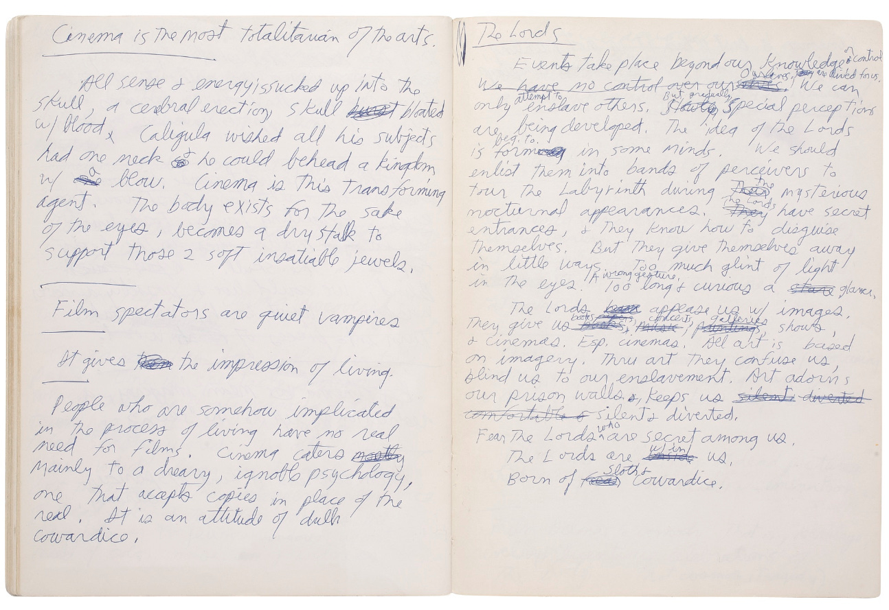 Re-Noted: Jim Morrison's Poetry Notes - by Jillian Hess