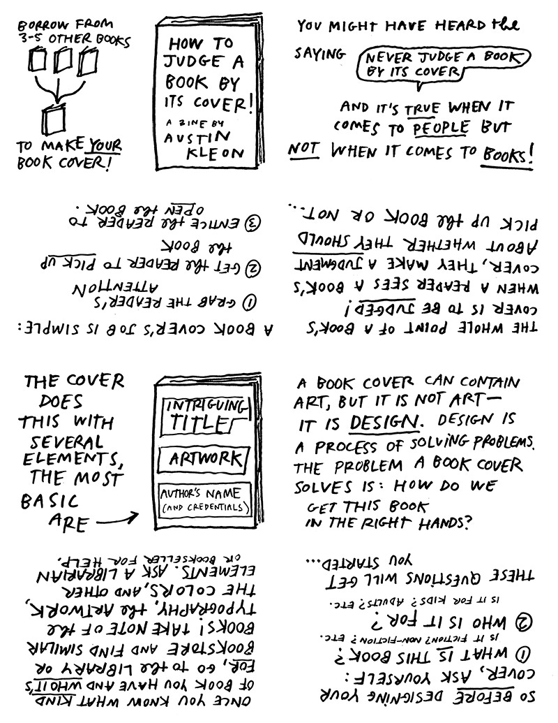 How to judge a book by its cover - Austin Kleon