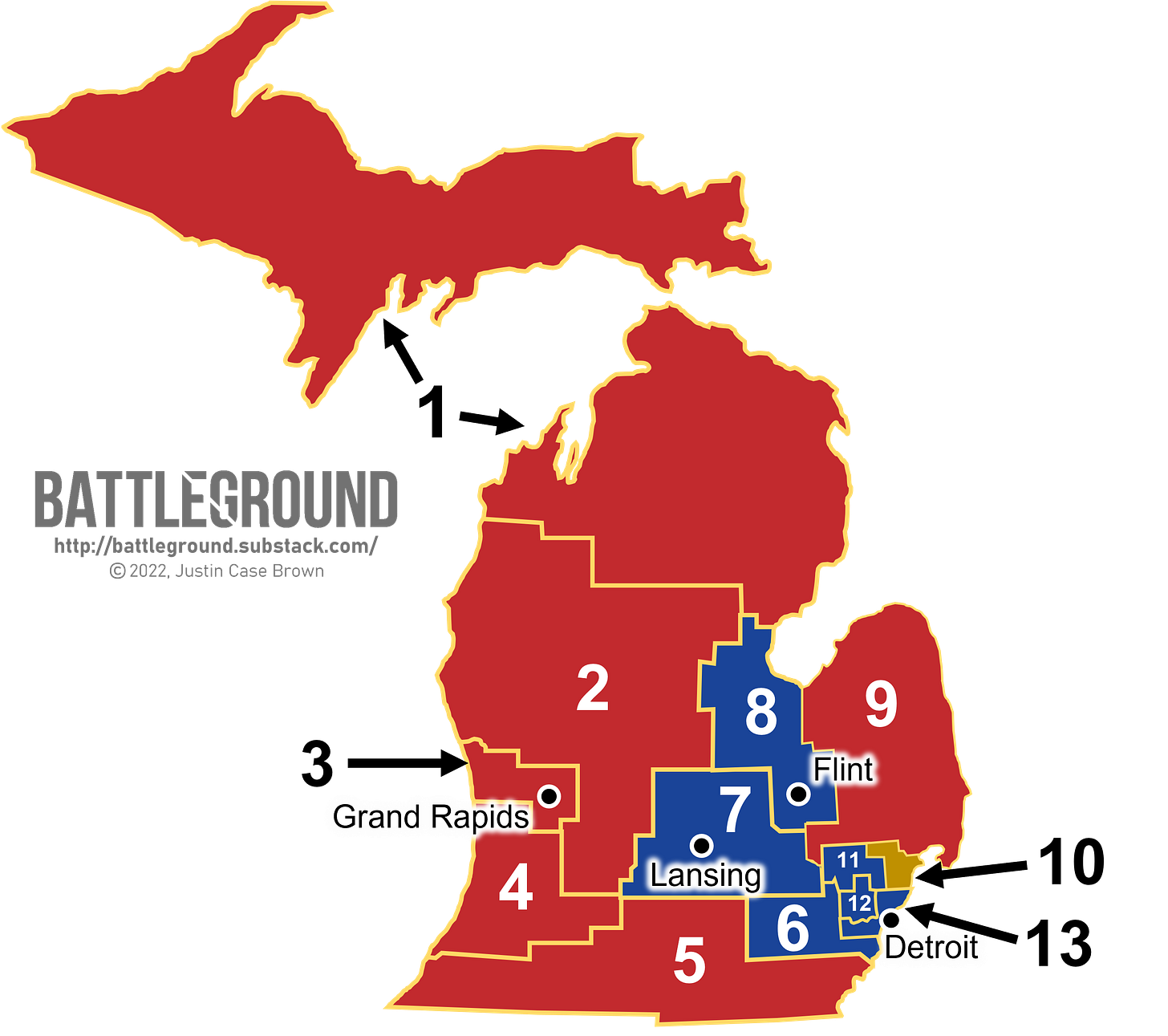 Michigan: Compact and Competitive - by Justin Brown