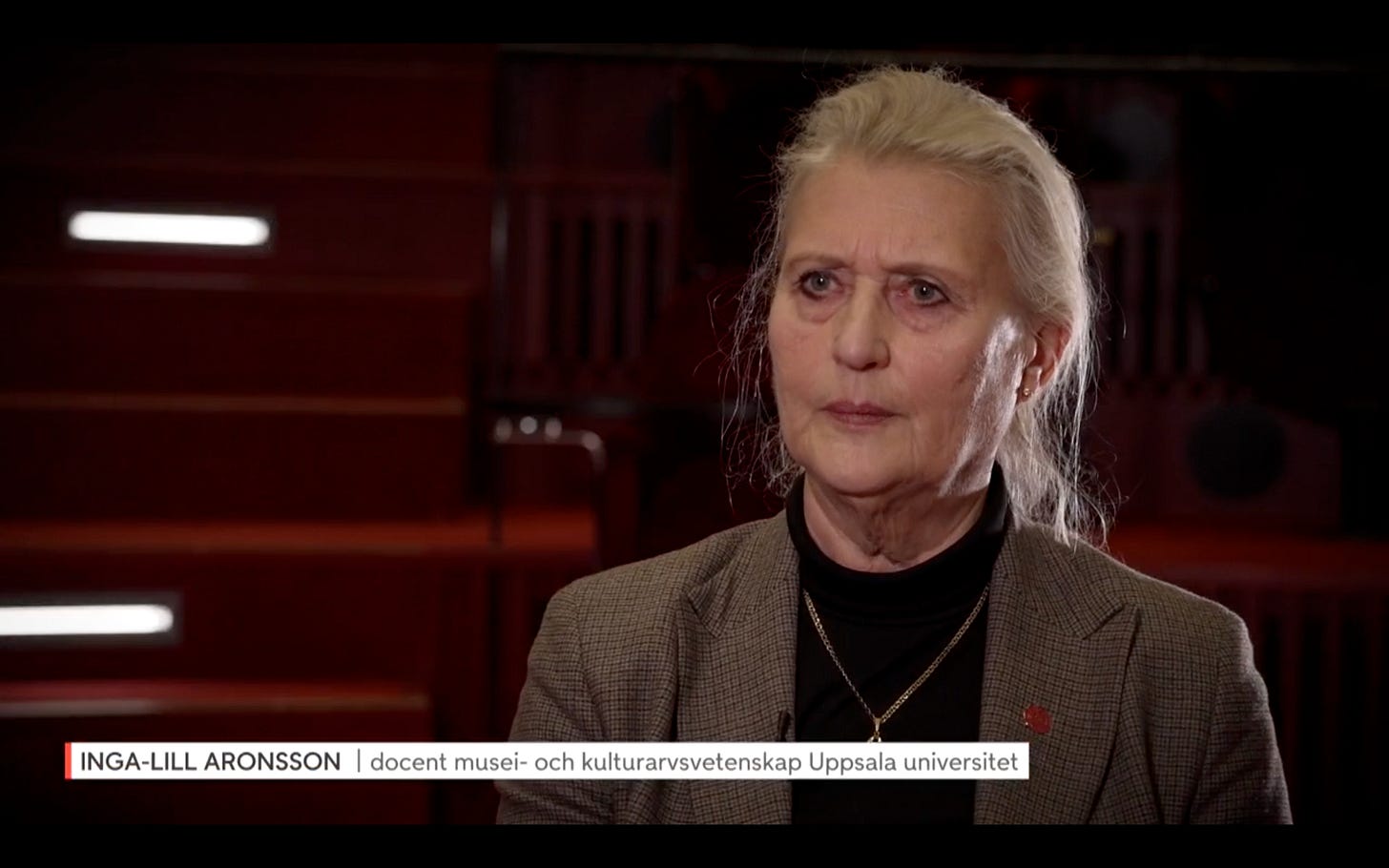 Hon tystades efter att ha sagt n-ordet