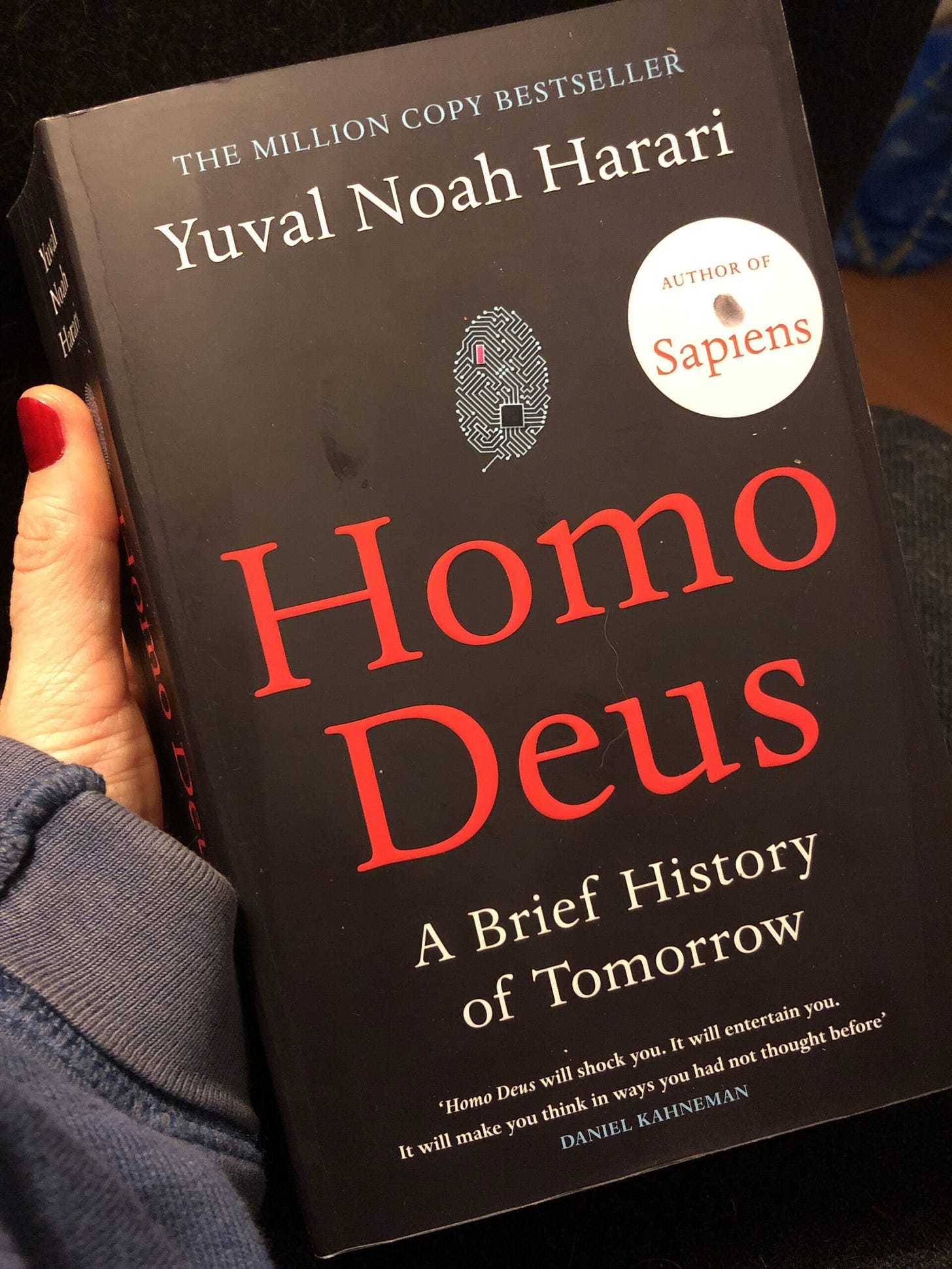 Homo Deus: A Brief History of Tomorrow- Yuval Noah Harari